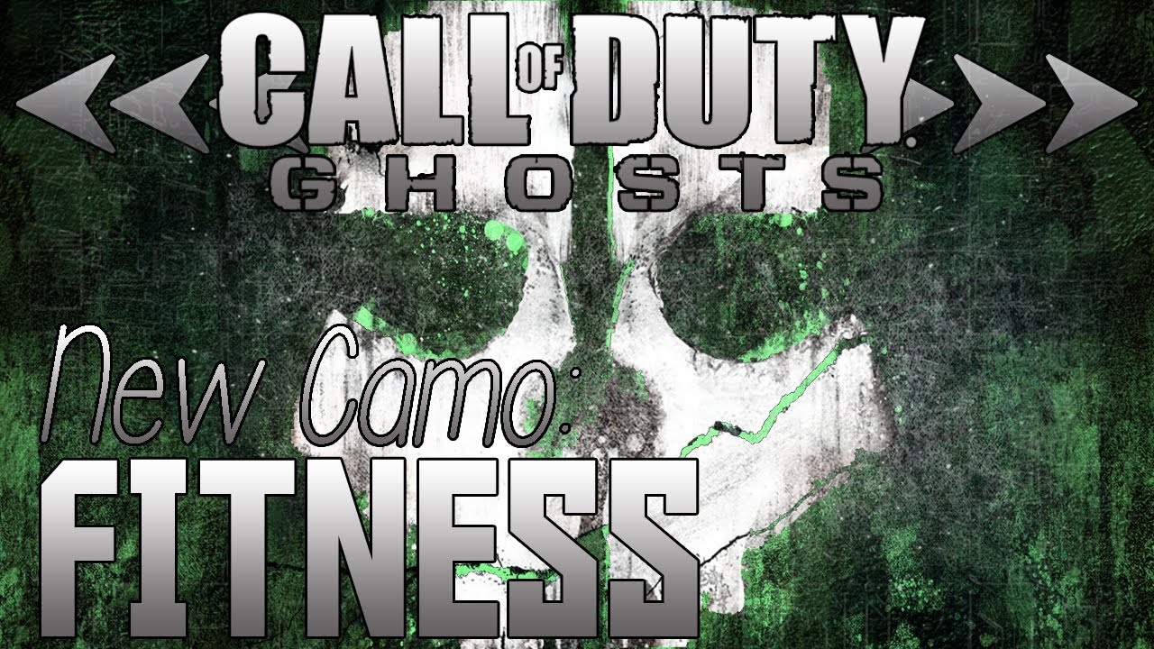 Ghosts: New Camo - "FITNESS" - (Fitness Gameplay) - YouTube