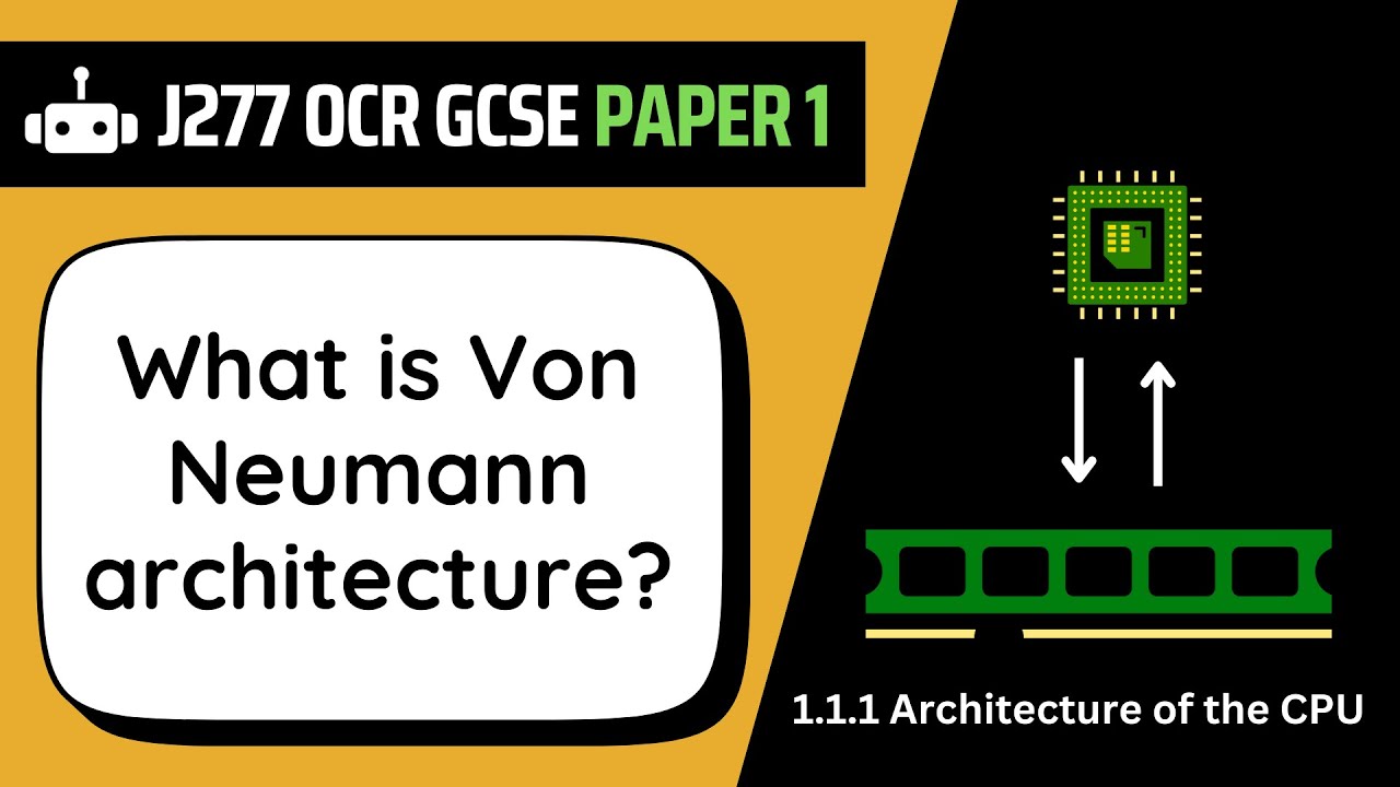 Von Neumann Architecture | 1.1 | OCR GCSE Computer Science | J277 - YouTube