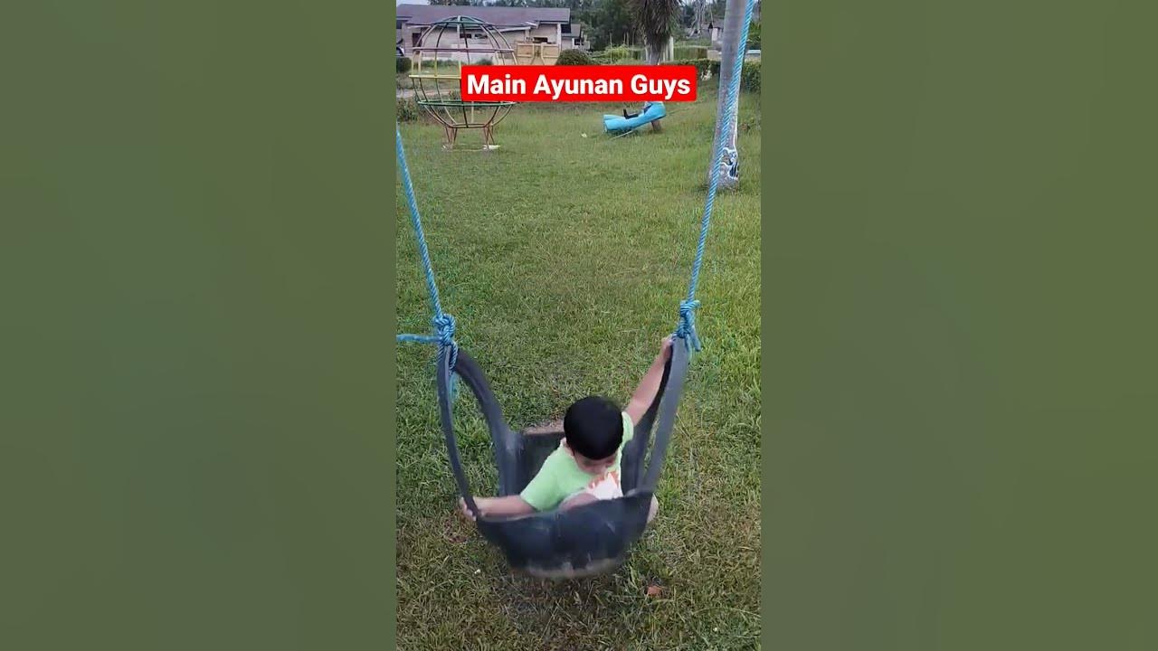 Mainan ayunan yang terbuat dari ban ️ - YouTube