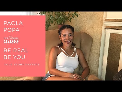 Paola Popa | Be Real Be You | Your Story Matters - YouTube