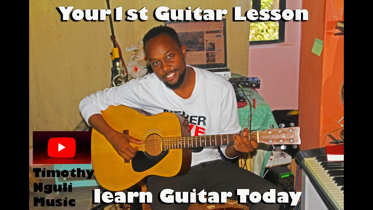 Guitar Lesson 1 // very first beginner Guitar Lesson // Episode 1 - YouTube