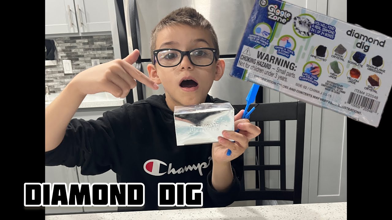 Diamond Dig unboxing - YouTube
