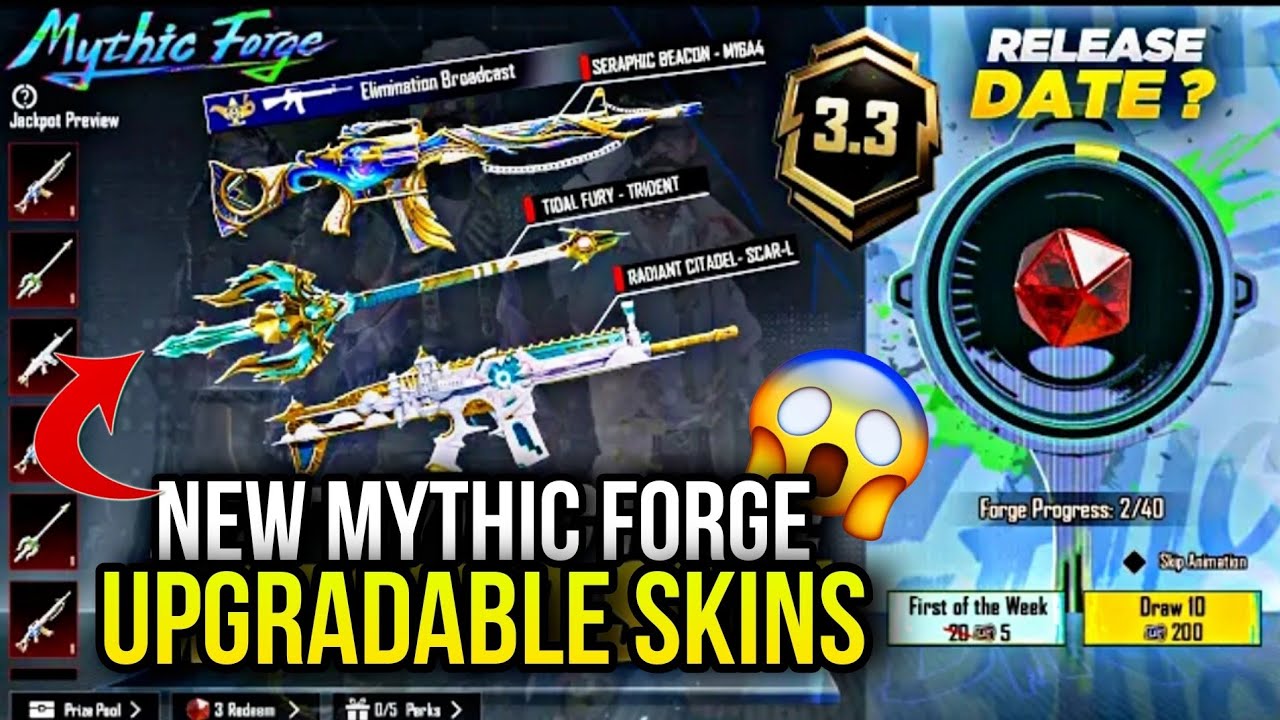 Mythic Forge Bgmi | Mythic forge new leaks | Mythic forge release date ...