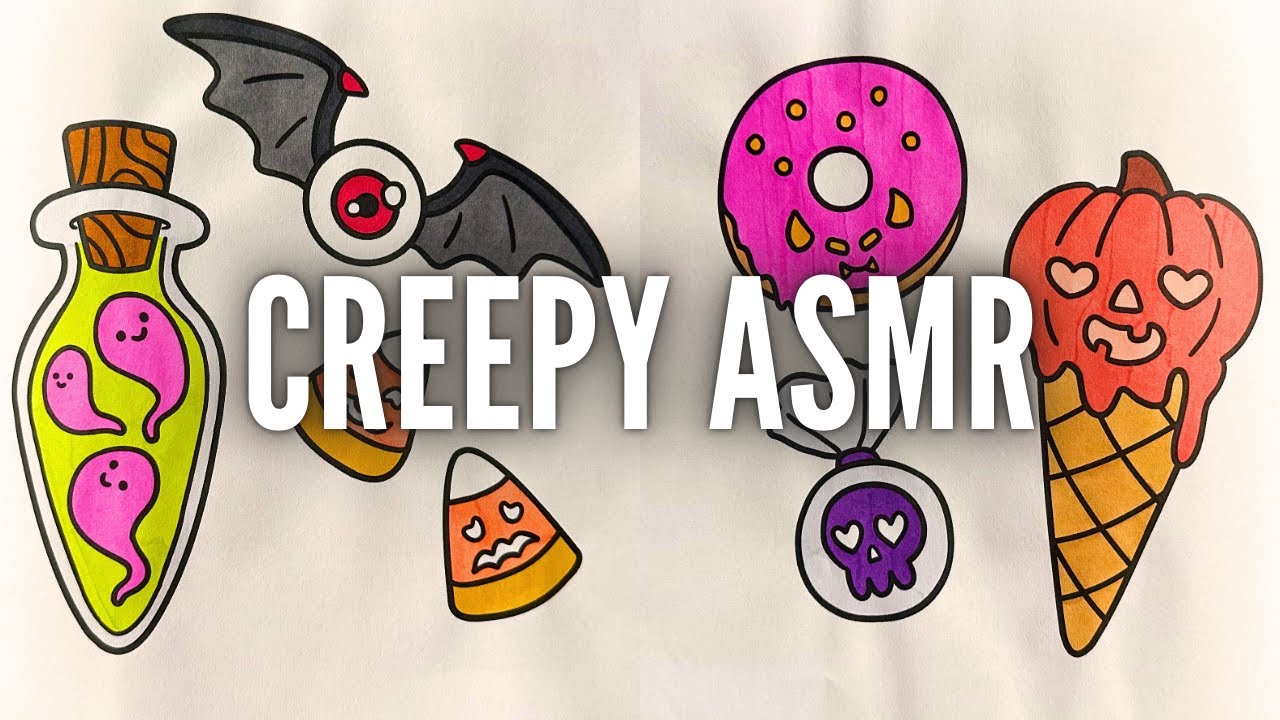 Can This Creepy ASMR Colouring Session Melt Your Stress Away? - YouTube