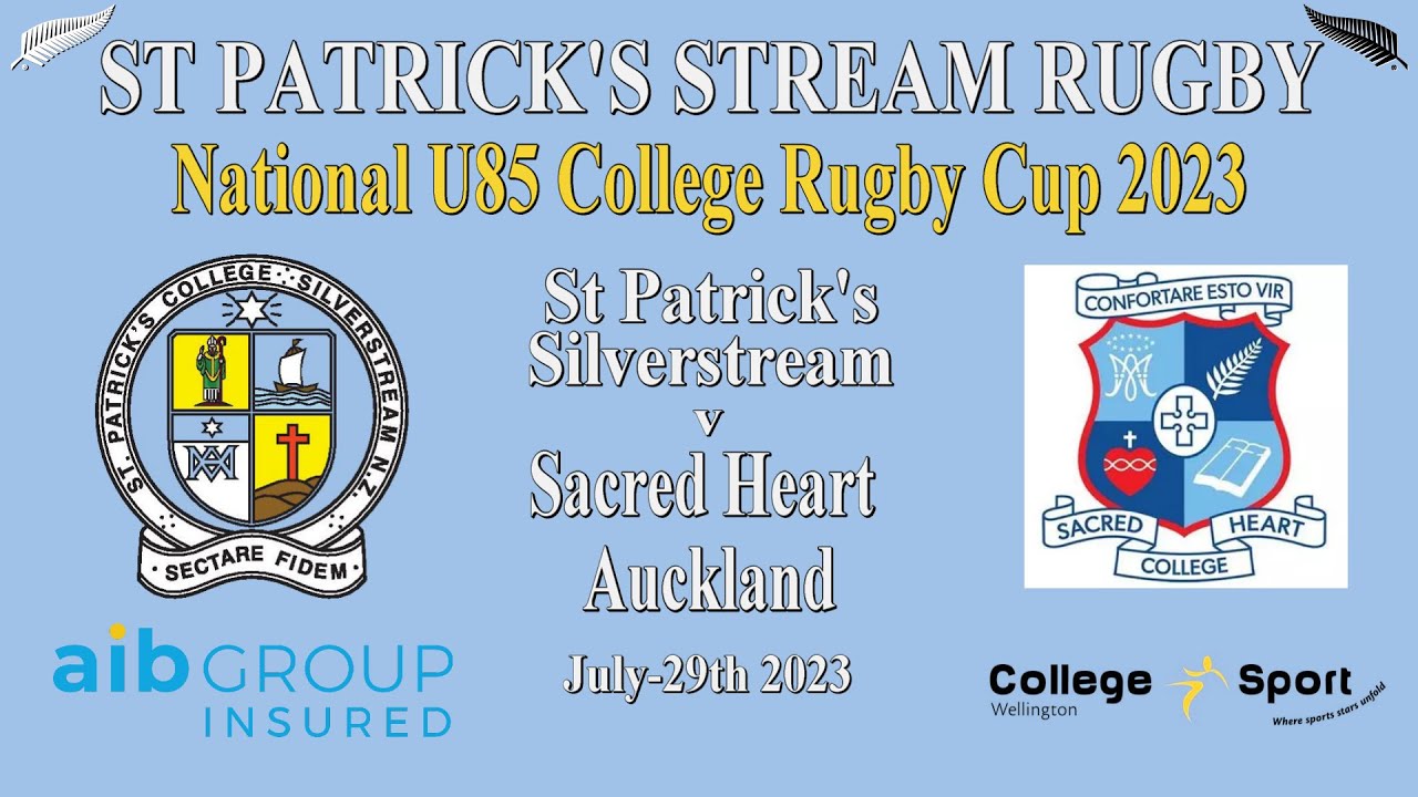 01 National College U85 St Patrick's Stream v Sacred Heart Ack 30-08-23 ...