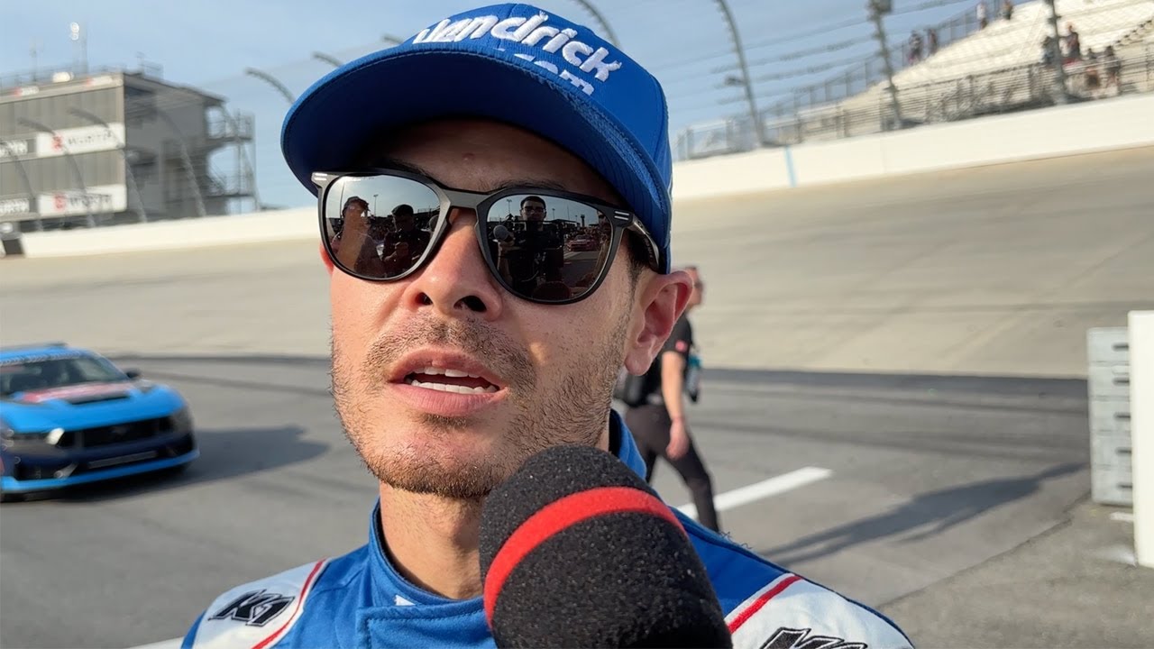 Kyle Larson on Aero-Blocking, Calls for NASCAR to Remove Rearview In ...
