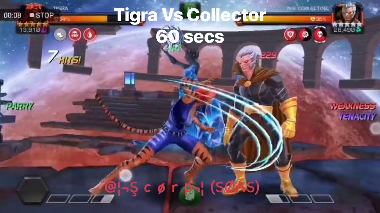 Tigra vs Collector - YouTube