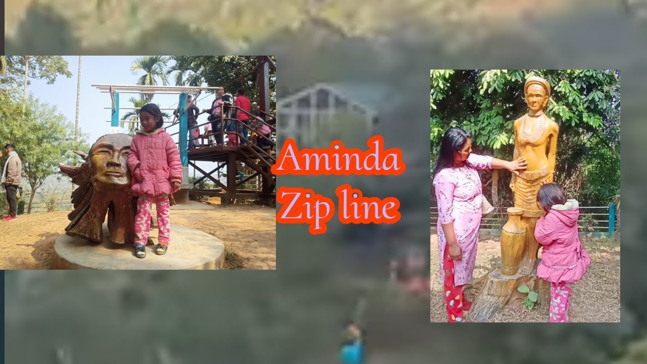 Aminda Rope train park..... - YouTube