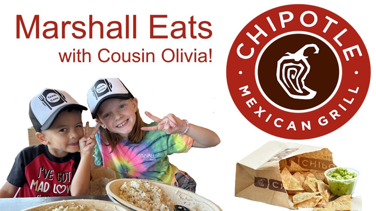 Marshall Eats Chipotle Mexican Grill - Western USA Fast Food - YouTube