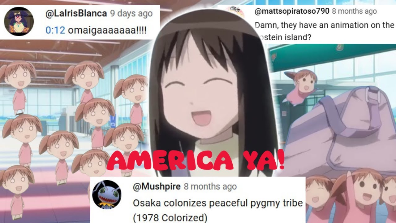 "America Ya!"-Azumanga Daioh (song Extended) #azumangadaioh #anime # ...