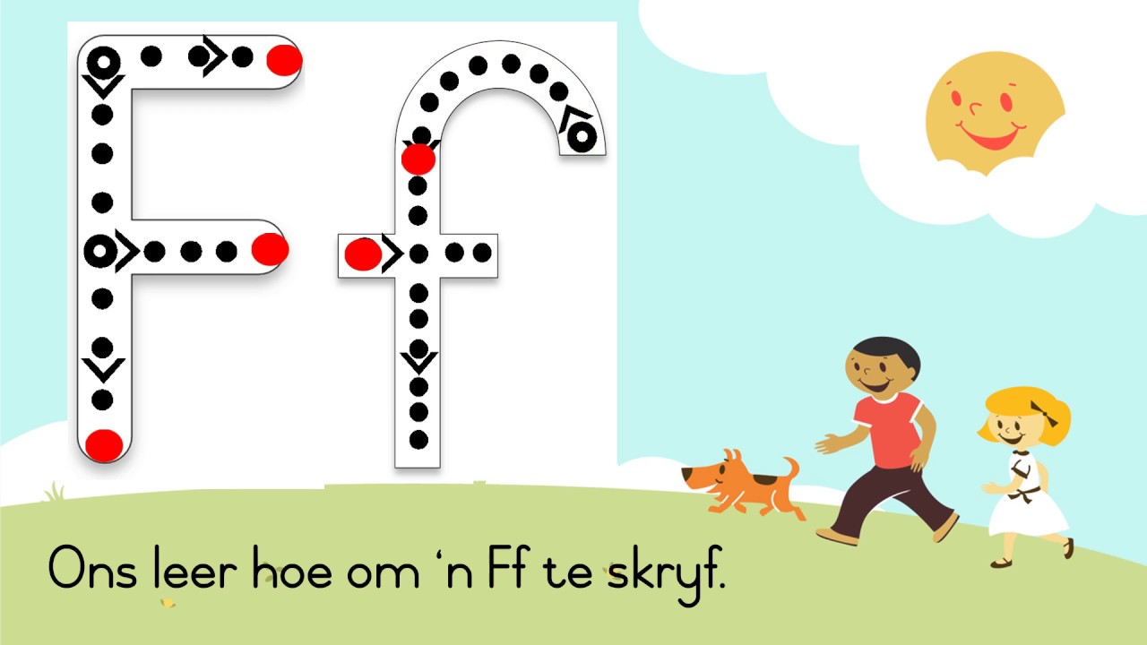 Alfabet: F f klank - YouTube
