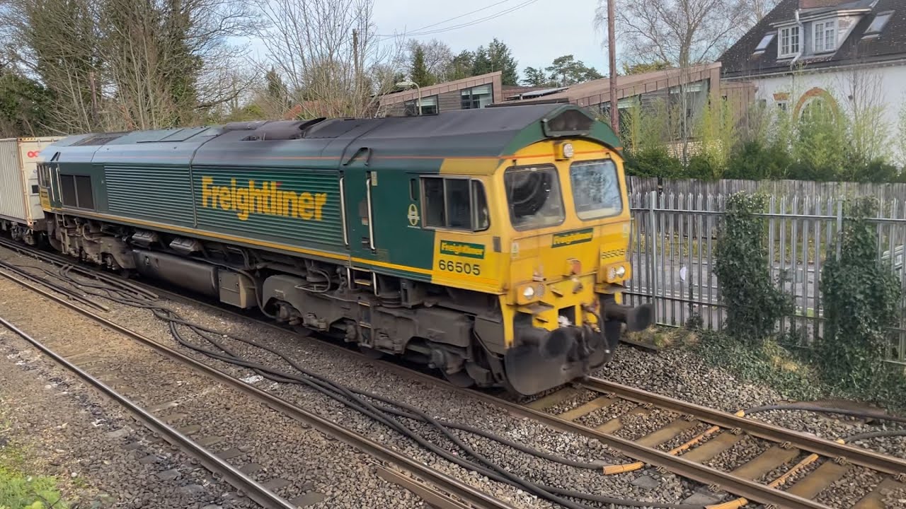 Class 66 | 66505 | Awesome Tones | Freightliner - YouTube