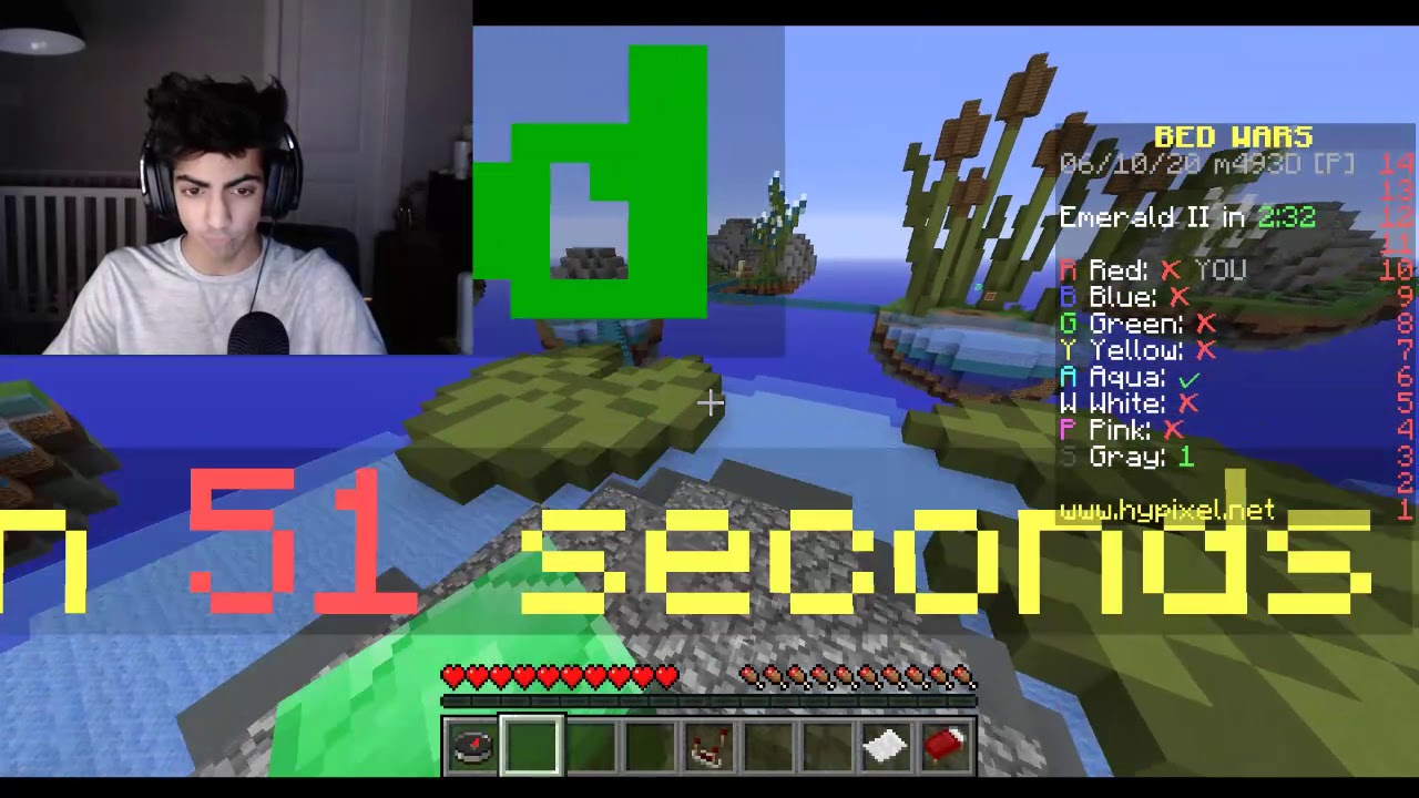 Skeppy and friends play some bedwars - skeppy stream reupload 6/10/2020 ...