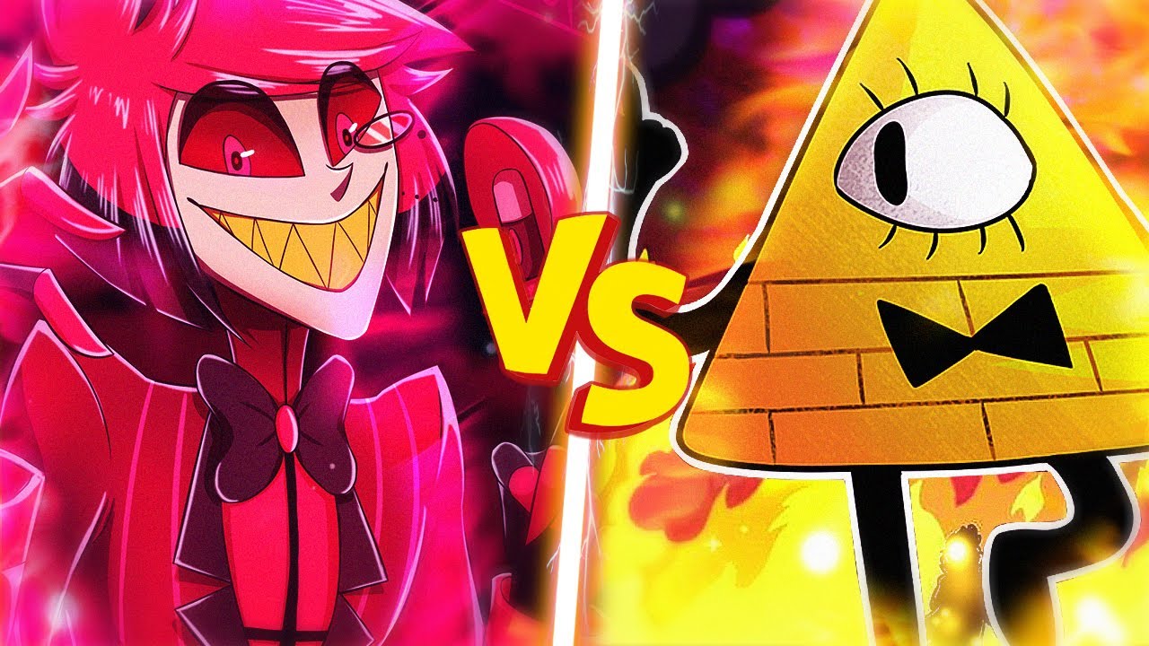 Bill Cipher Vs Alastor Hazbin Hotel Batalha De Mestres Accords My Xxx Hot Girl