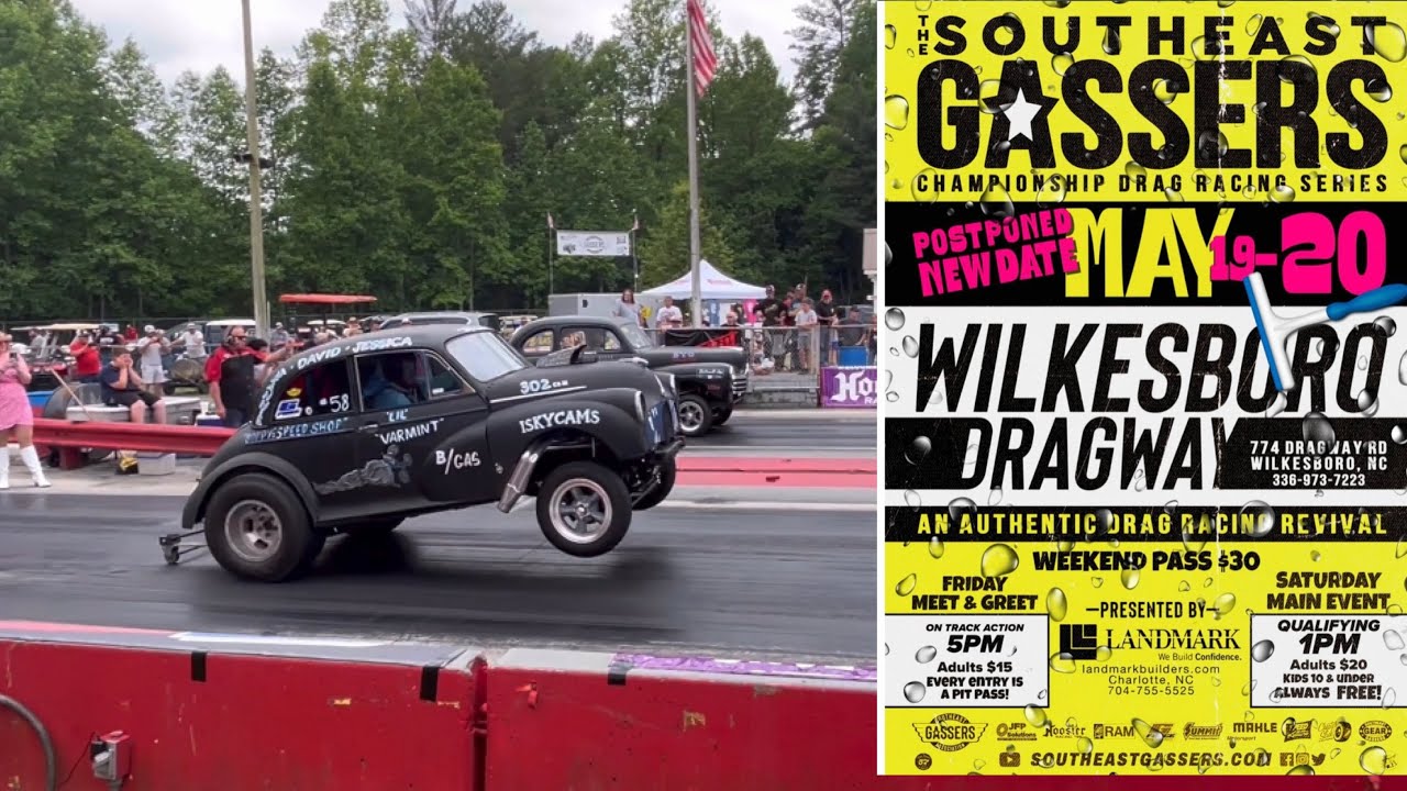 Southeast Gasser race at Wilkesboro! - YouTube