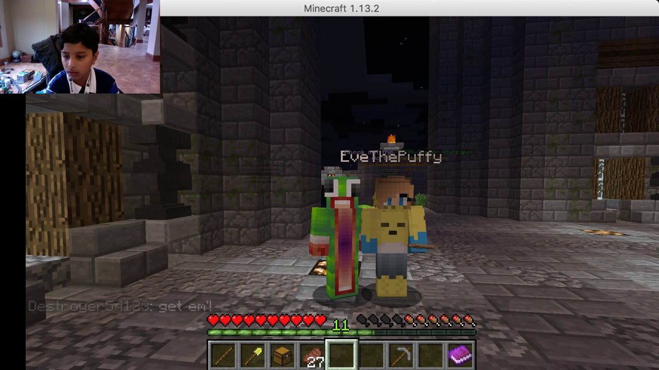 Minecraft on the Gameknight999 server - YouTube