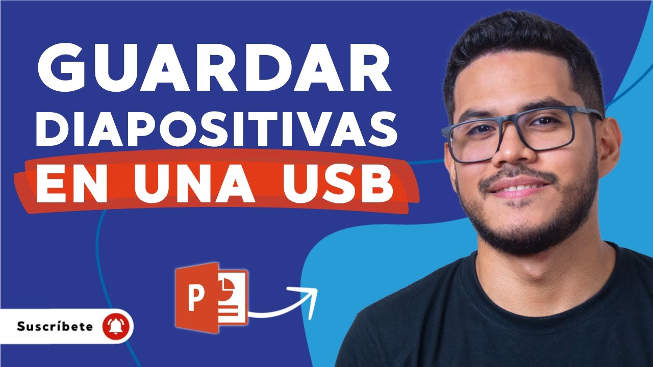 Cómo GUARDAR DIAPOSITIVAS y PRESENTACIONES de PowerPoint en una USB | 💻Lleva PowerPoint fácil ...