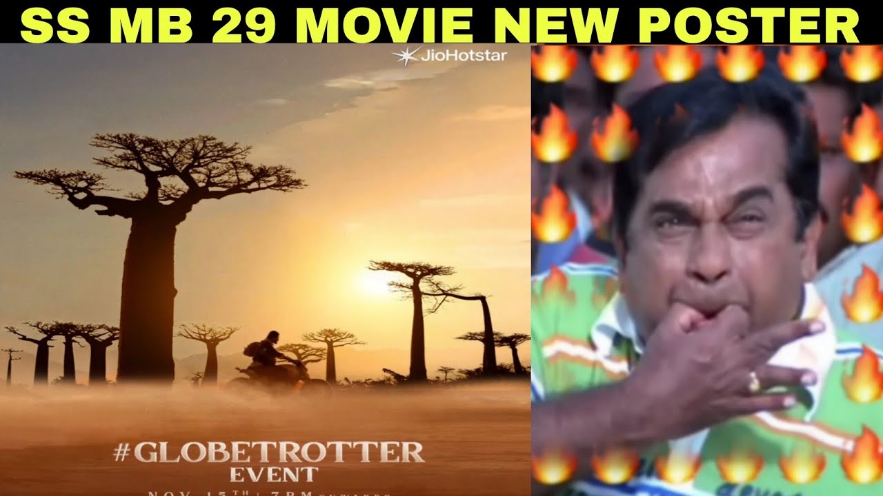 Ssmb 29 new poster / globetrotter / ssrajamouli maheshbabu / ssmb new ...