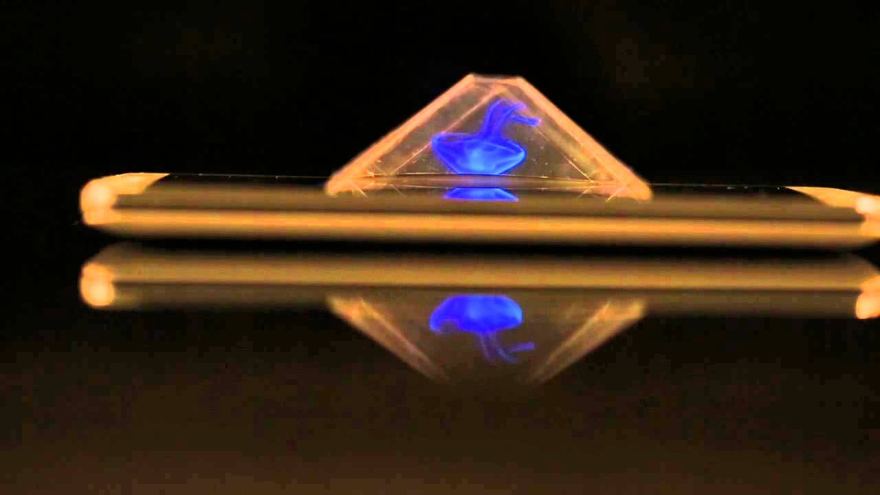 3D holographic video - YouTube