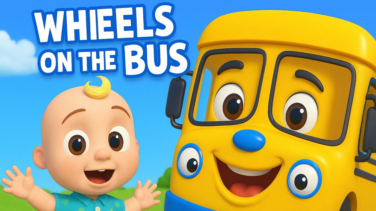 Wheels on the bus | CoComelon Nursery Rhymes & kids songs - YouTube