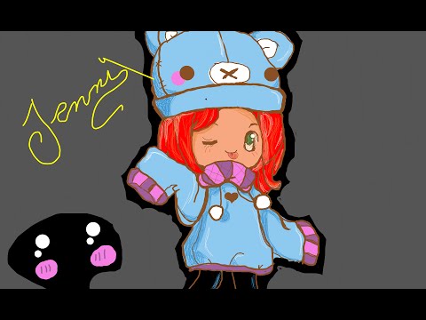 How to Draw Candy Girl [Sketch Toy] (Illustration) - YouTube