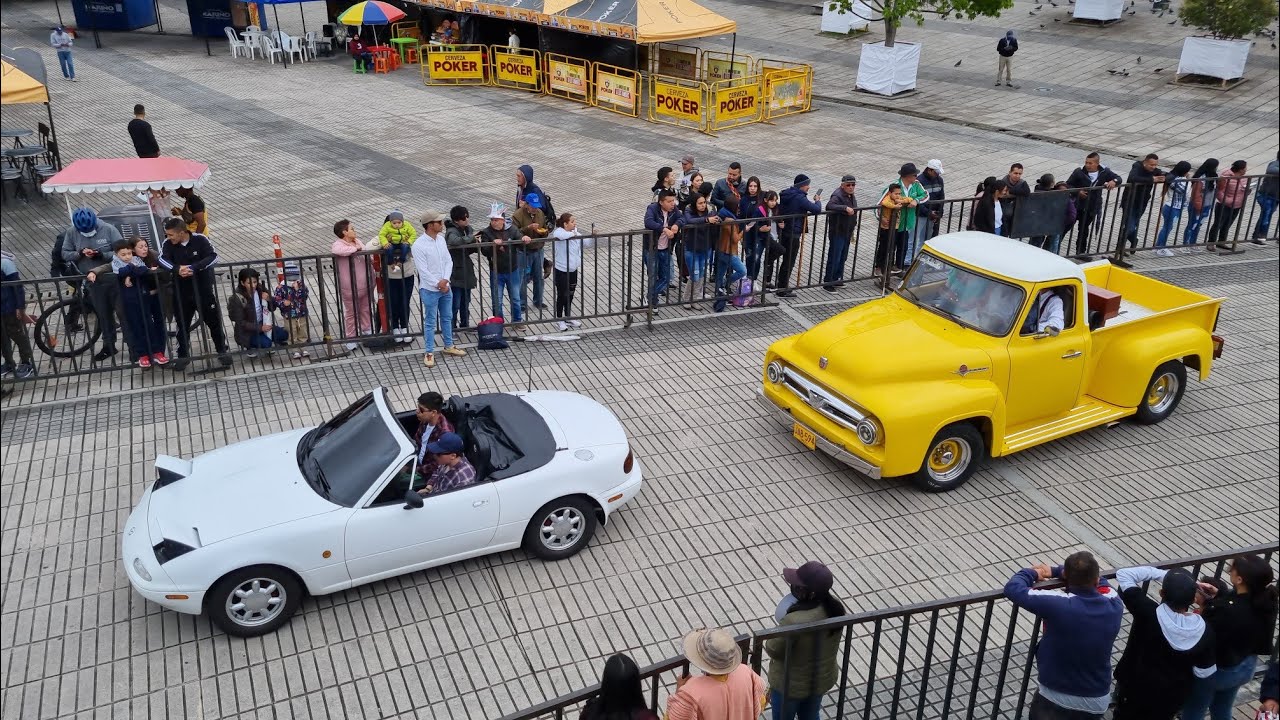 INICIO DEL DESFILE DE AUTOS ANTIGUOS PASTO NARIÑO, Senda del Carnaval ...