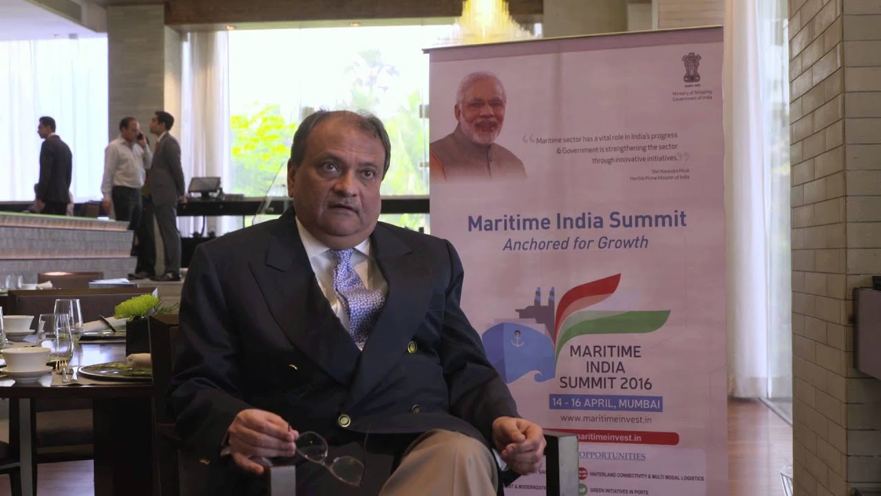 Mr. Bharat K. Sheth, Chairman, GREATSHIP (INDIA) Ltd. sharing views on ...