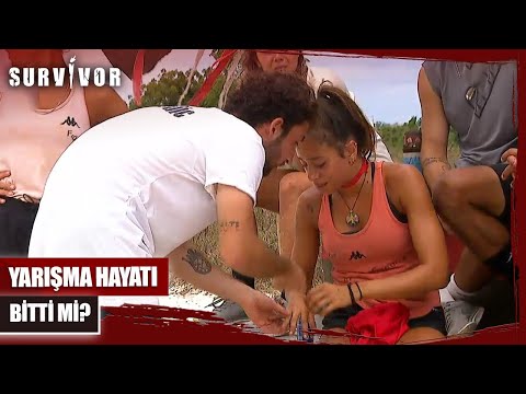 Zeynep Alkan'ın Korkutan Sakatlığı! | Survivor 2023 40. Bölüm