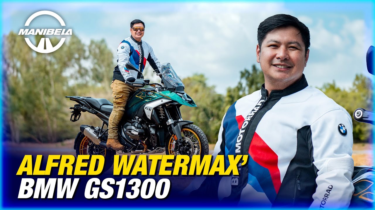 Motorcycle Review: Alfred Watermax' BMW 1300 #BMW - YouTube