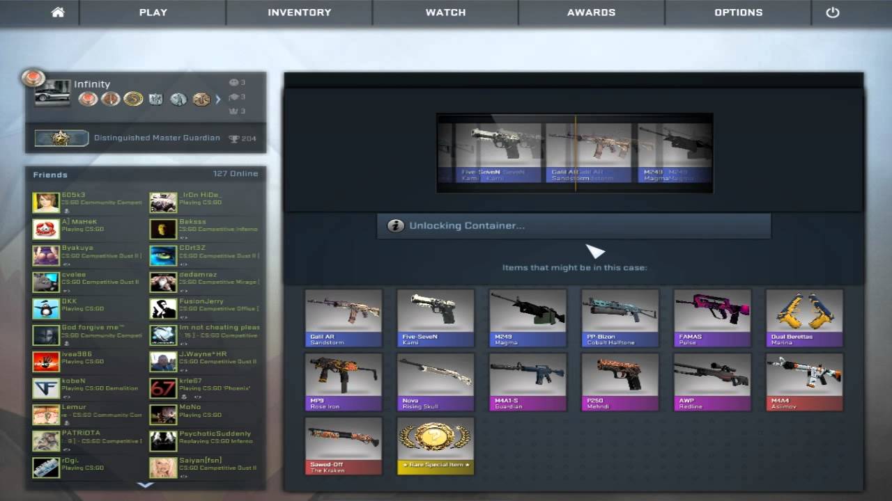 CSGO - Winter Offensive Weapon Case #2 - YouTube