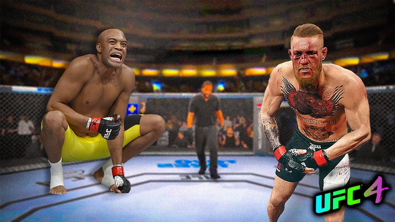 Conor McGregor vs. Anderson Silva (EA sports UFC 4) - YouTube