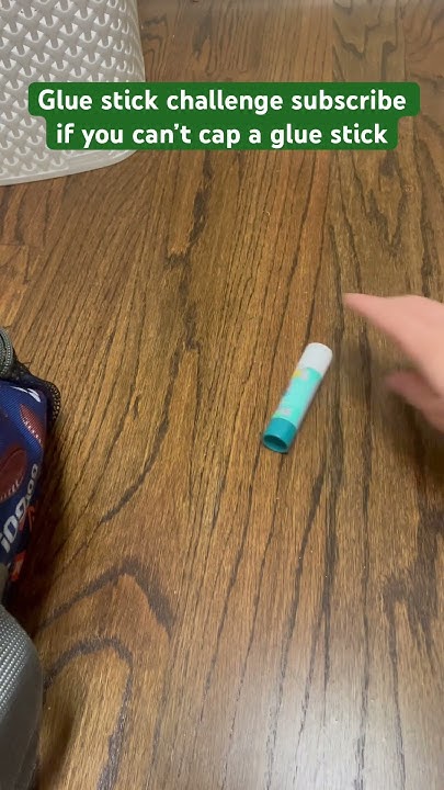 Glue stick challenge. THIS TOOK ME THIRTY MINUTES 🥵 - YouTube