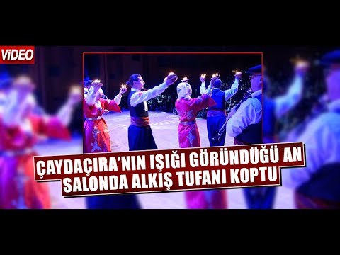 Çaydaçıra Ekibi Sahneye Çıktığı An Büyük Alkış Topladı