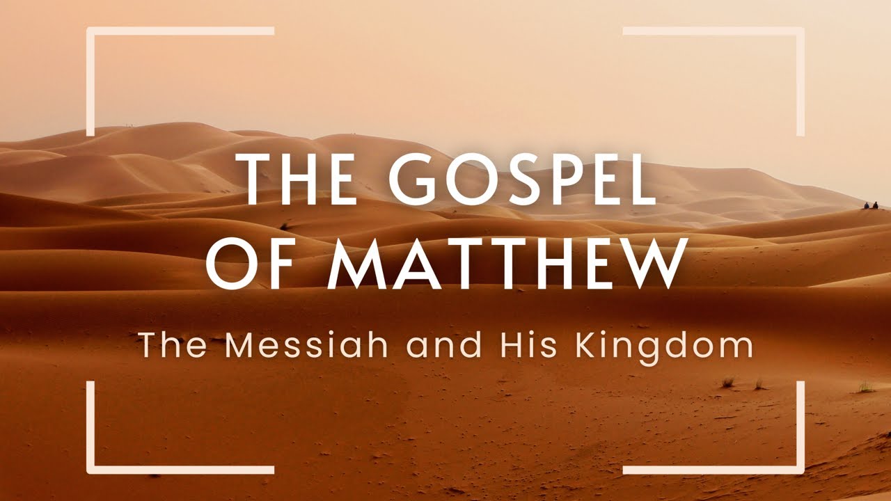 A Historical Introduction to Matthew’s Gospel Pt 2 - YouTube
