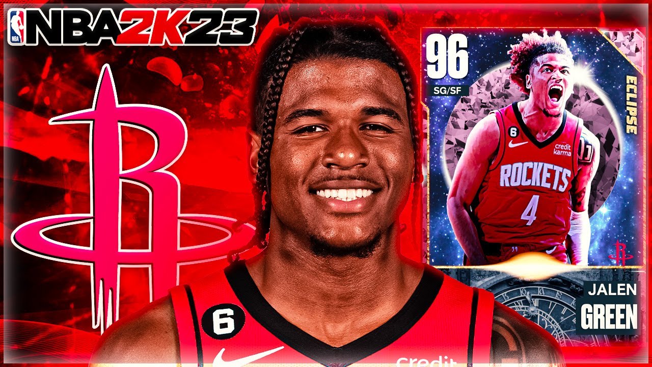 PINK DIAMOND JALEN GREEN GAMEPLAY! SUPER FUN SG TO USE IN NBA 2K23 ...