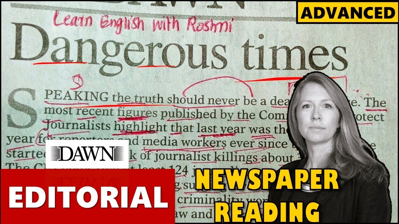 Newspaper Reading || Learn English Through Newspaper Reading || English ...
