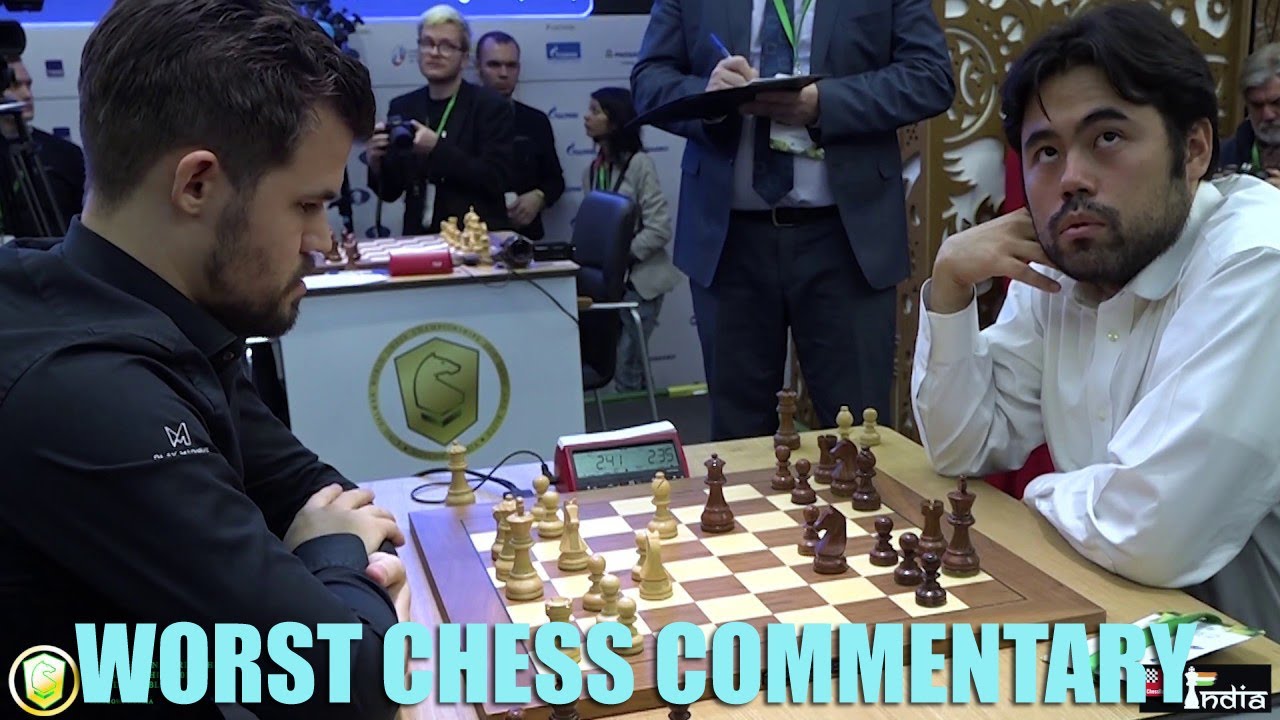 WORST CHESS COMMENTARY EVER! (FUNNY) - YouTube
