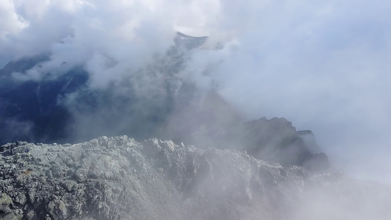 日本百名山 ドローン空撮 No,011 北アルプス 剱岳 Part2 Mt.Tsurugi-dake in Japan - YouTube