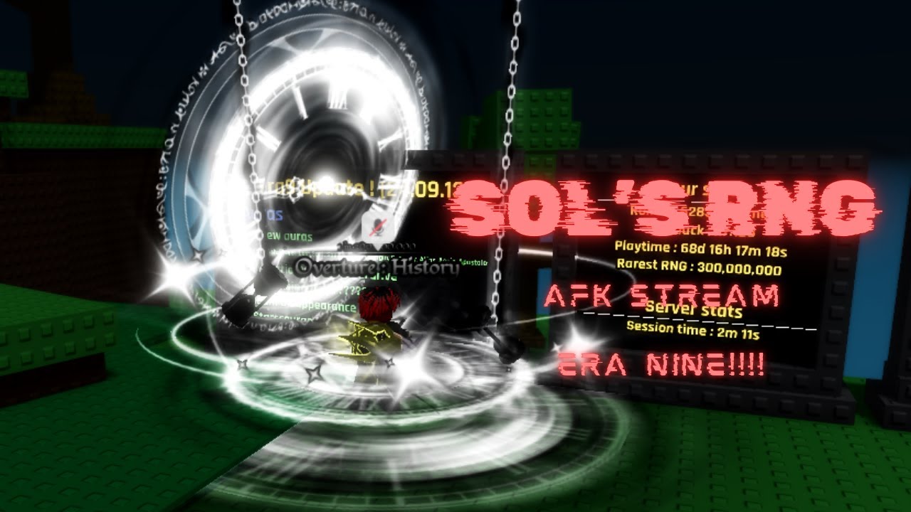 Sol's RNG AFK Stream 76(ERA 9) - YouTube