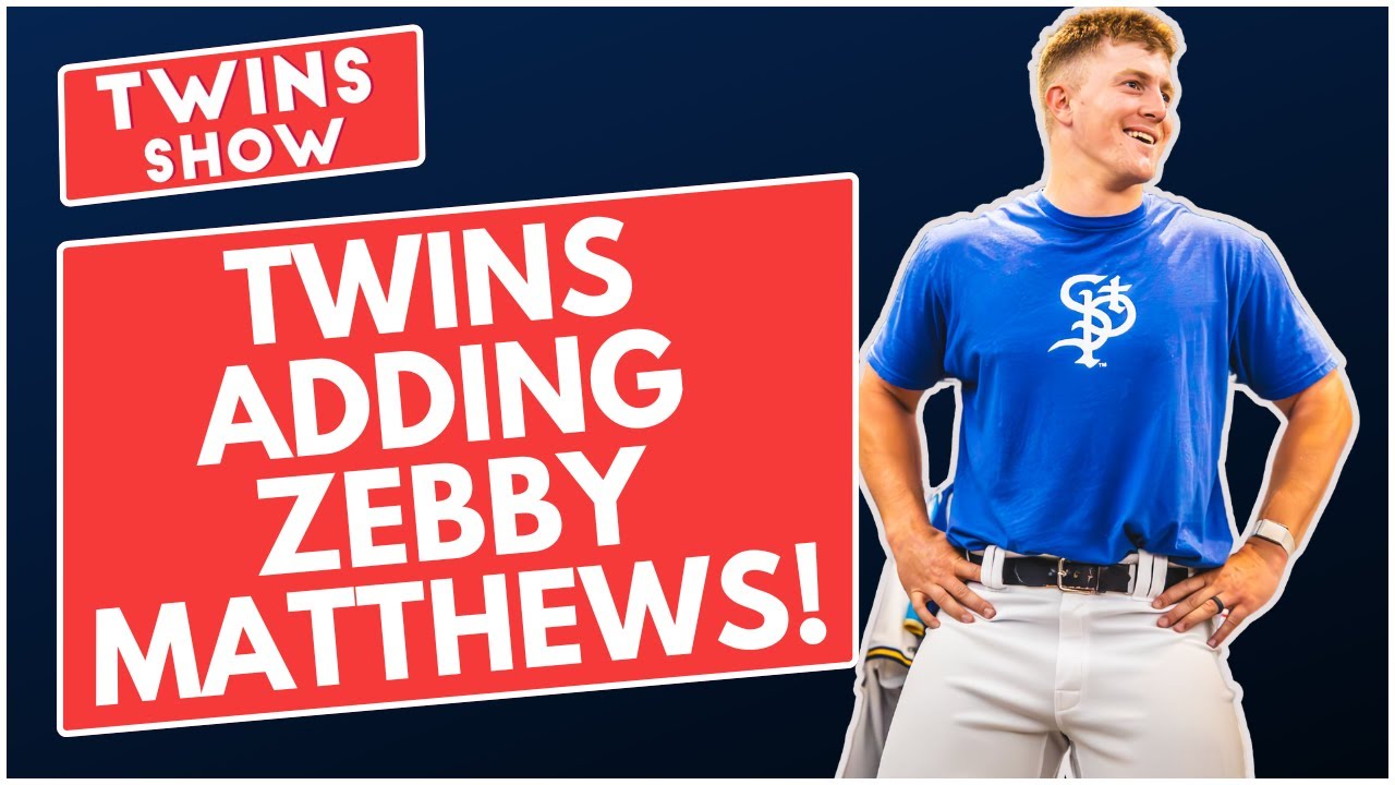 Minnesota Twins add pitching prospect Zebby Matthews to active roster ...