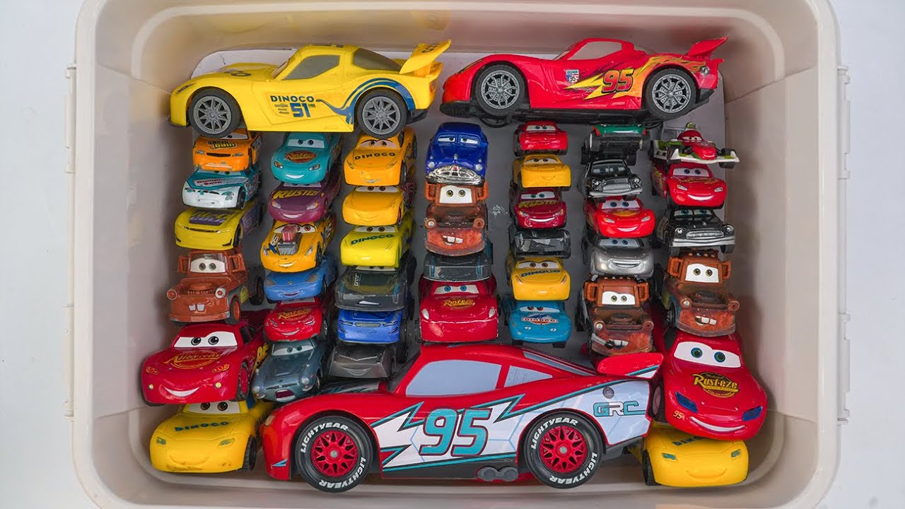 Lot of Disney Pixar Cars Unboxing Review | All My Disney Cars Toys in ...
