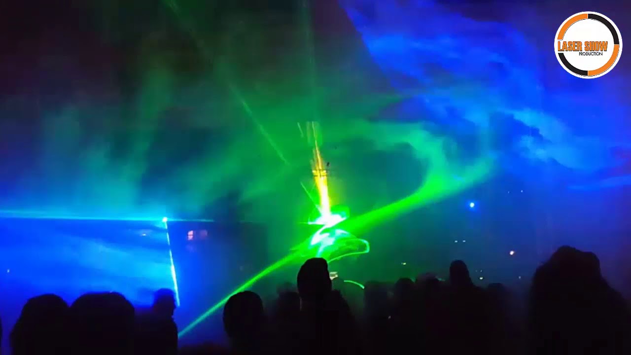 LASER SHOW PRODUCTION - Venkovní RGB Laser show - YouTube