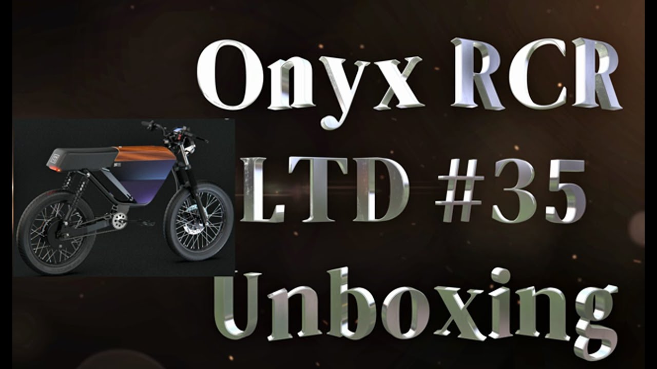 ⁣New Onyx RCR LTD Unboxing and Assembly: Bonus First Mod Footage Added ...