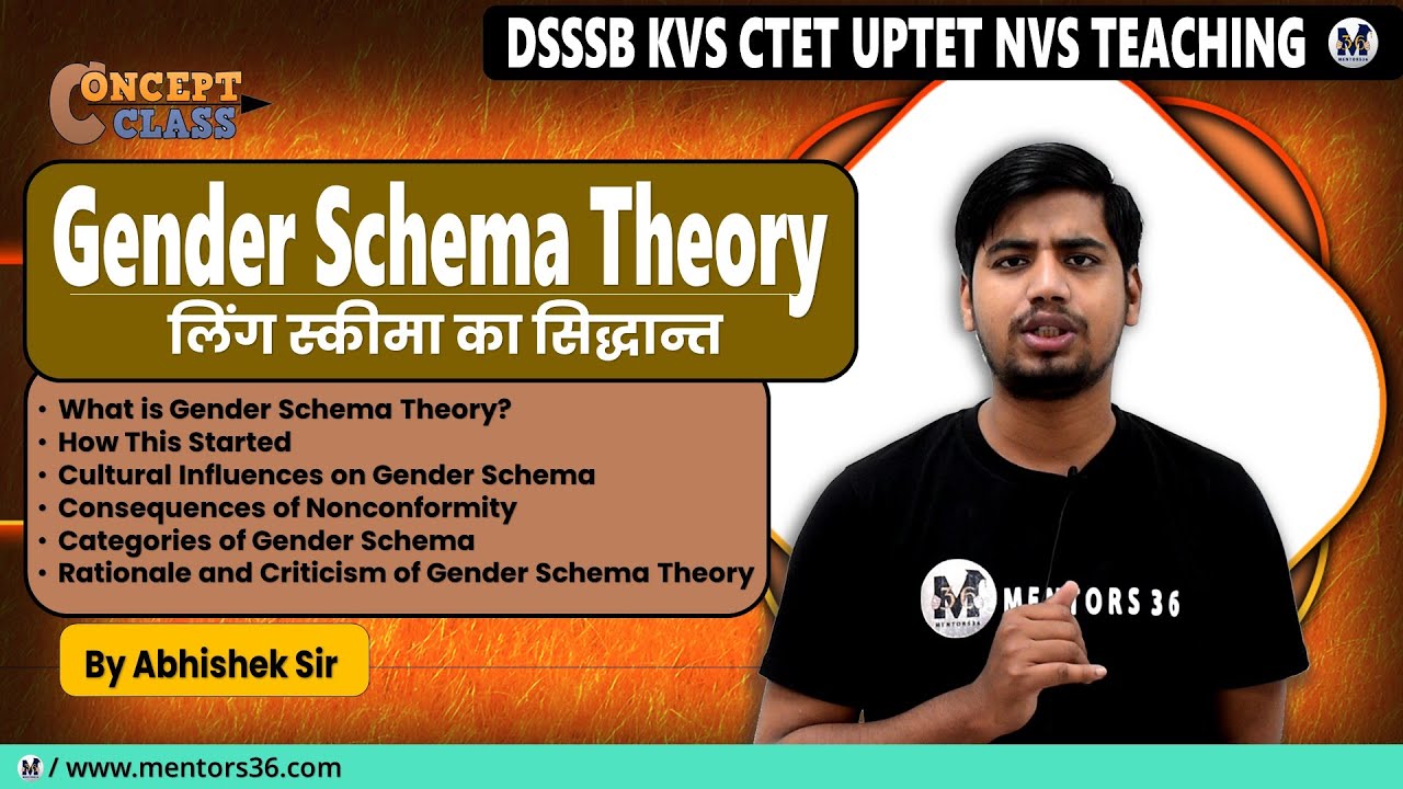 Gender Schema Theory - लिंग स्कीमा का सिद्धान्त - Sandra Bem by ...
