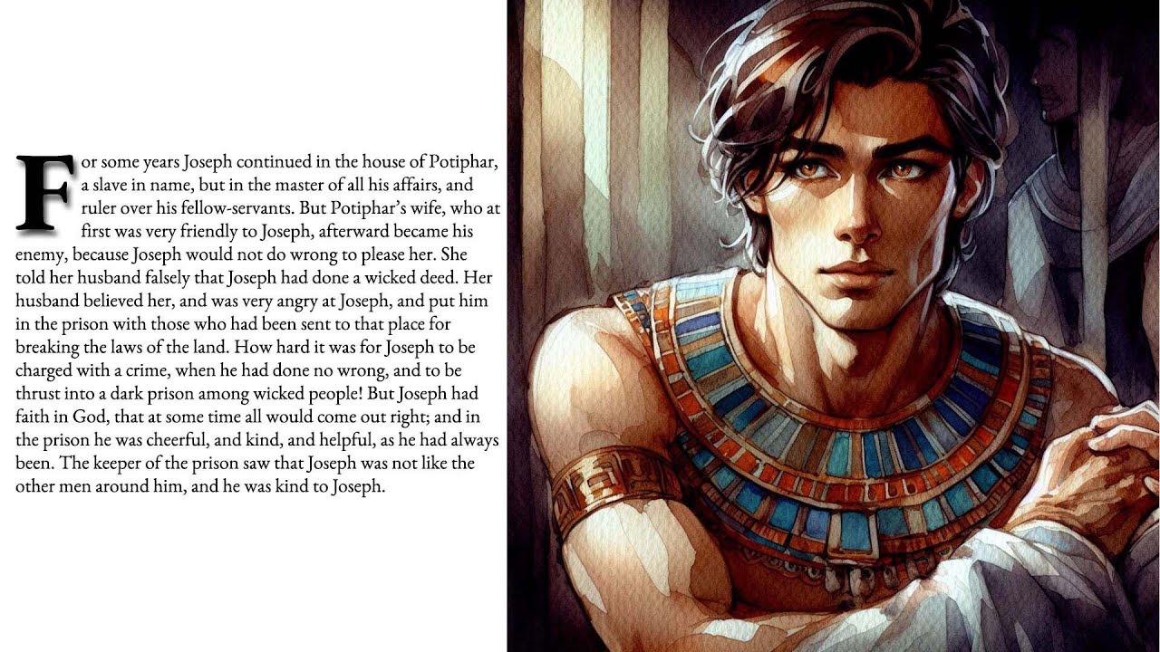 Joseph in Egypt - Potiphar, prison and the palace. Genesis 40:1 to 41: ...