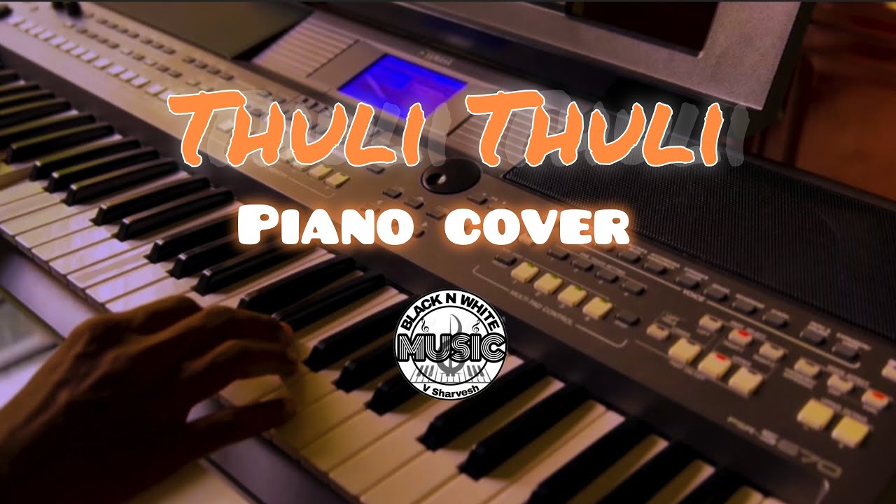Thuli Thuli | Piano cover | Paiya | Tamil song - YouTube