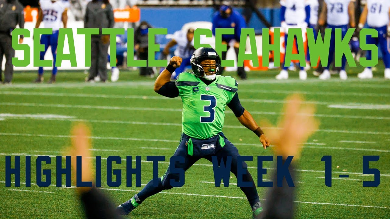 Seattle Seahawks HIGHLIGHTS 2020 Week 1-5 - YouTube