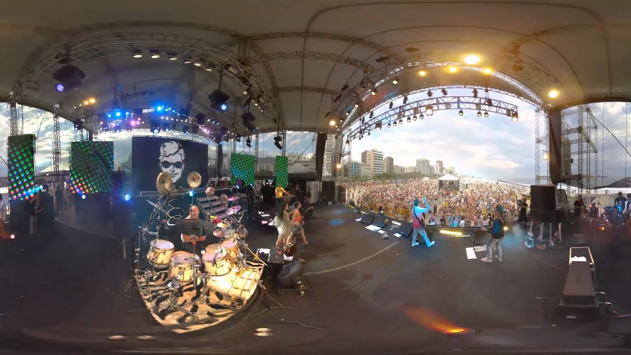 360 degree panoramic video concert全景视频 演唱会 - YouTube