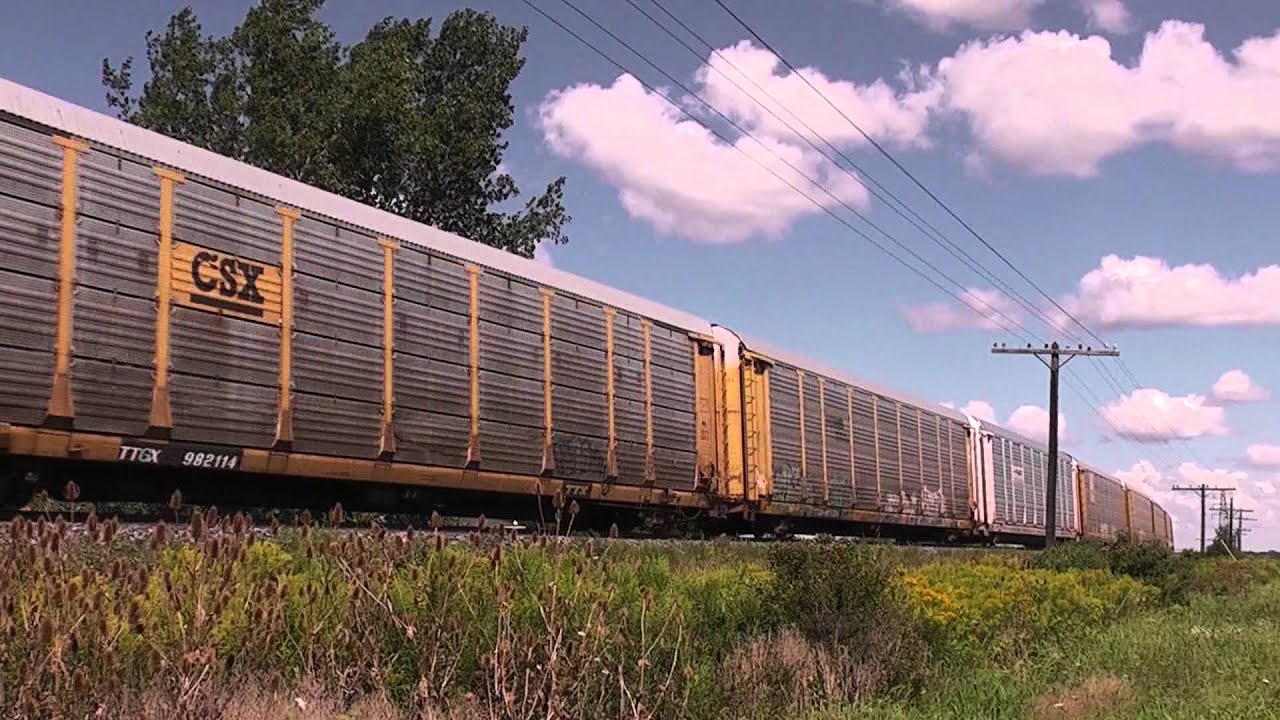 CP 141 west thru Tilbury. Aug 28 2011 - YouTube