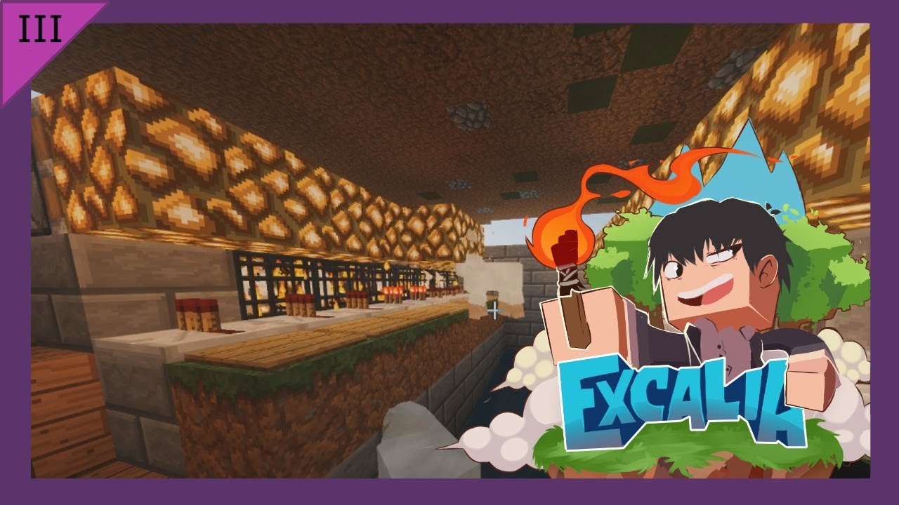 Skyblock Excalia #3 Je fais une farm a mouton automatique dans mon ...